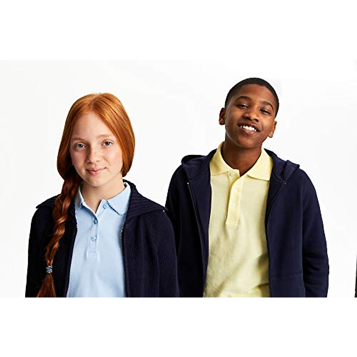 French Toast Little Boys' Toddler Long Sleeve Pique Polo, Yellow, 3T