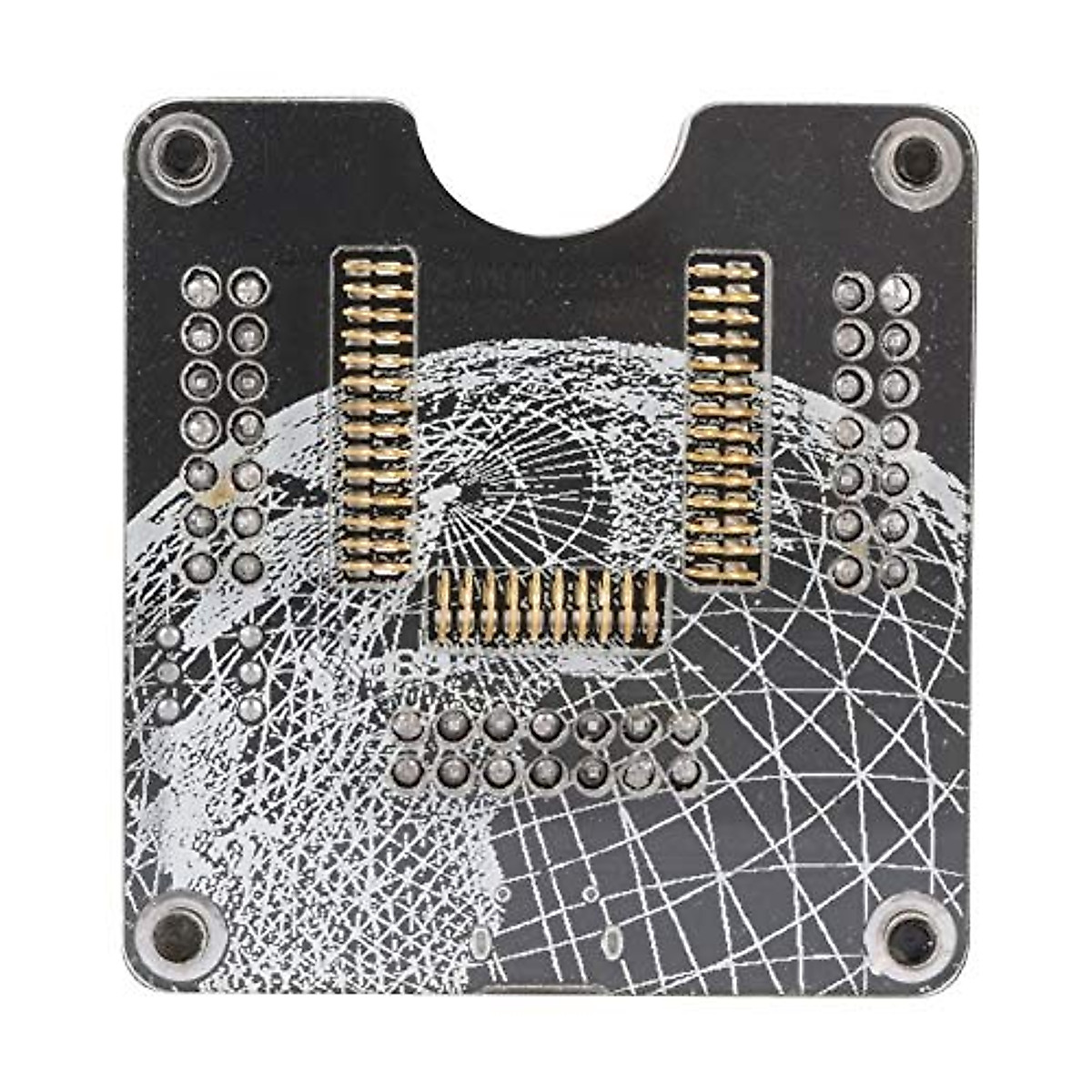 1 pcs ESP-WROOM-32 Adapter, Small Batch Test Burn Fixture Test Board Burn Fixture for ESP-WROOM-32 Minimum System Development Board 27g/1.0oz