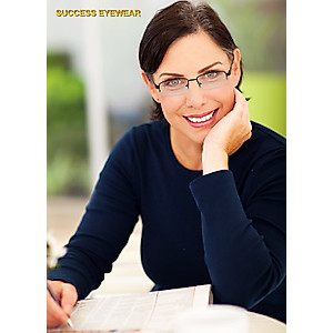 Reading Glasses 2 Pair Black and Brown with Cases Ultra Thin Lightweight Spring Hinge Glasses for Reading for Men and Women +1.75