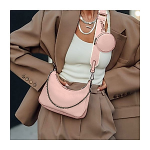 YALUXE Leather-Crossbody-Bags-for-Women Fashion Shoulder Handbag with Coin Purse