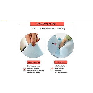 Cute Dinosaur Plush Toys, Dinosaur Filled Animal Shaped Large Pillow Soft 3D Toys, Dinosaur Plush Dolls, Birthday Gifts for Girls and Boys (blue/20in)