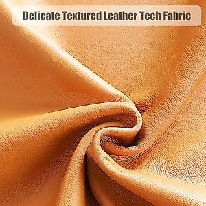 QQXX Leather Horseshoe Chair Cushion,Waterproof Thicken Dining Chair Pad with Zipper,Comfy high Resilience Seat Cushion for Living Room Kitchen Office,Black,Set of 4