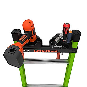 Little Giant Ladders, Quad Pod, Ladder Accessory, Plastic, (15104), Black