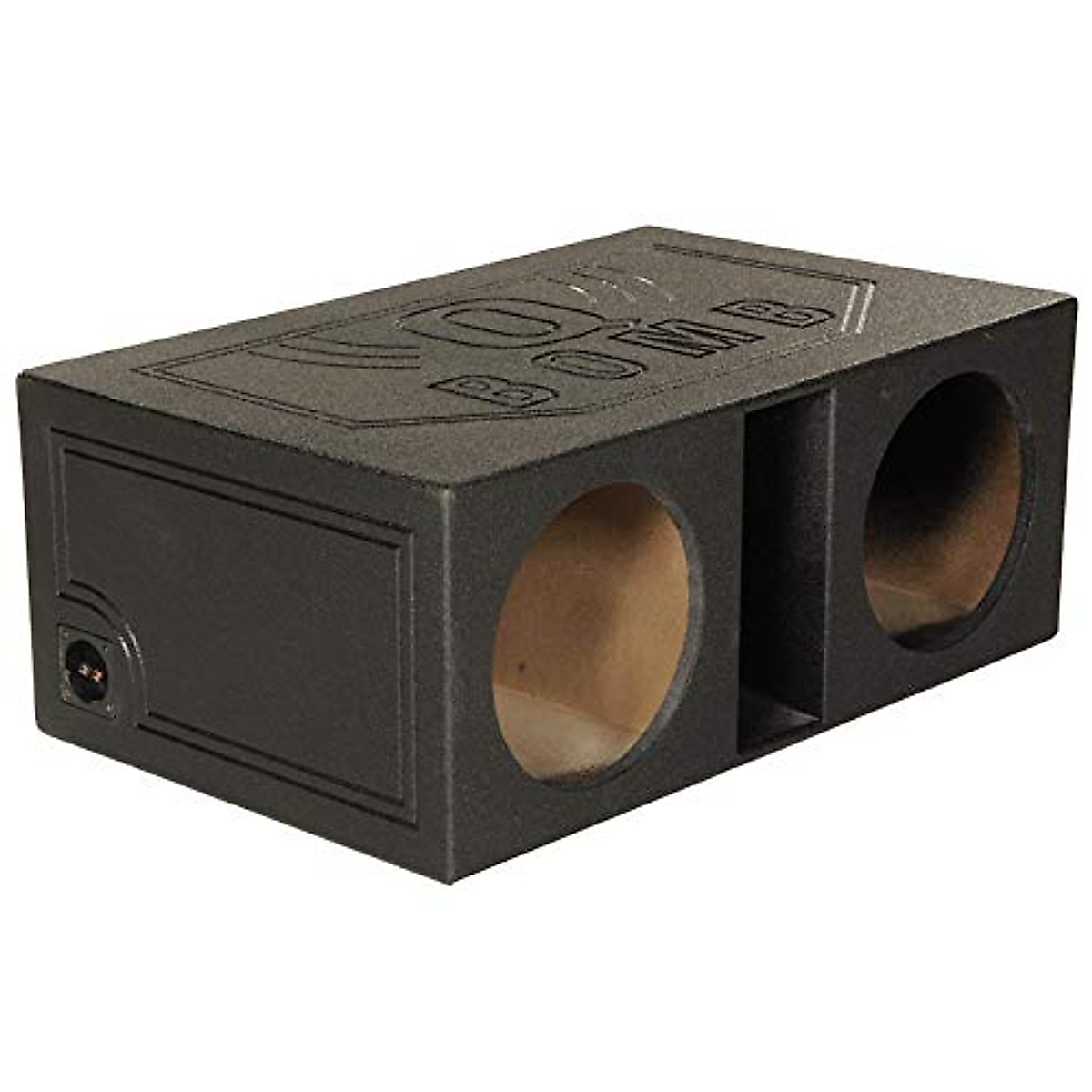 QPower QBOMB12VL 12" Dual Vented Ported Car Subwoofer Sub Box Enclosure