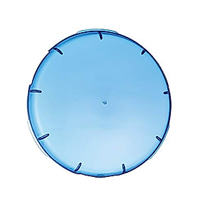 Blue Devil Underwater Pool Light Lens Cover, Fits Amerlite Underwater Lights, 7.5" diameter- Blue