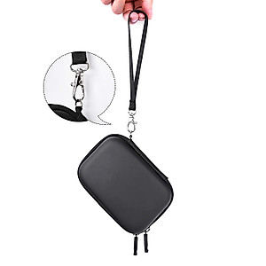 Hard Shell Shockproof Digital Camera Case Compatible for Canon Powershot SX720 SX730 SX620 HS G9X Panasonic Lumix DMC ZS50 ZS70 ZS60 TZ80 Nikon Coolpix A900 W100 Sony DSC-W830 W800 W810 WX500 HX90