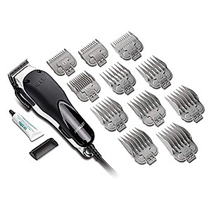 Andis 69100 ProAlloy Adjustable Blade Clipper, Whisper Quiet Performance, Extreme Temperature Reduction, Black/Chrome