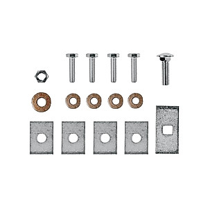 Reese Towpower 44581 Class III Custom-Fit Hitch with 2" Square Receiver opening, includes Hitch Plug Cover , Black