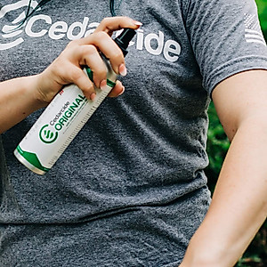 Cedarcide Original Bug Spray | Repel & Kill Fleas, Ticks, Mosquitoes, Mites, Ants & Chiggers | for use on People, Pets & Home | Natural Cedar Oil | Large Size Kit