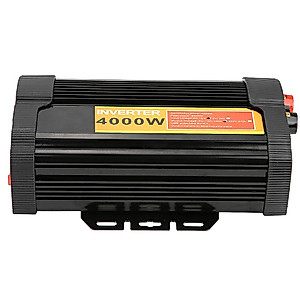 4000W 12V DC Inverter,12V DC to 110V AC 4000W Car Auto Voltage Transformer Inverter Converter Car Charge Popular