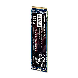 ARCANITE SSD 128GB PCIe Gen 3.0 x 4 NVMe Internal M.2 2280