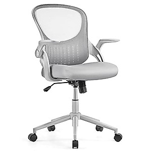 Sweetcrispy Office Chair, Ergonomic Office Desk Chairs Breathable Mesh Back Lumbar Support Computer Chair