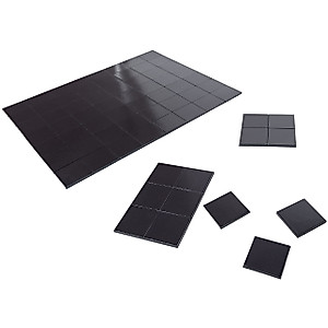 Magnefic Magnetic Squares, 1 Tape Sheet of 70 Magnetic Squares (Each 20x20x2mm), Magnet on one Side, Self Adhesive on The Other Side. Perfect for Fridge Organisation, Art Project, Vision Board