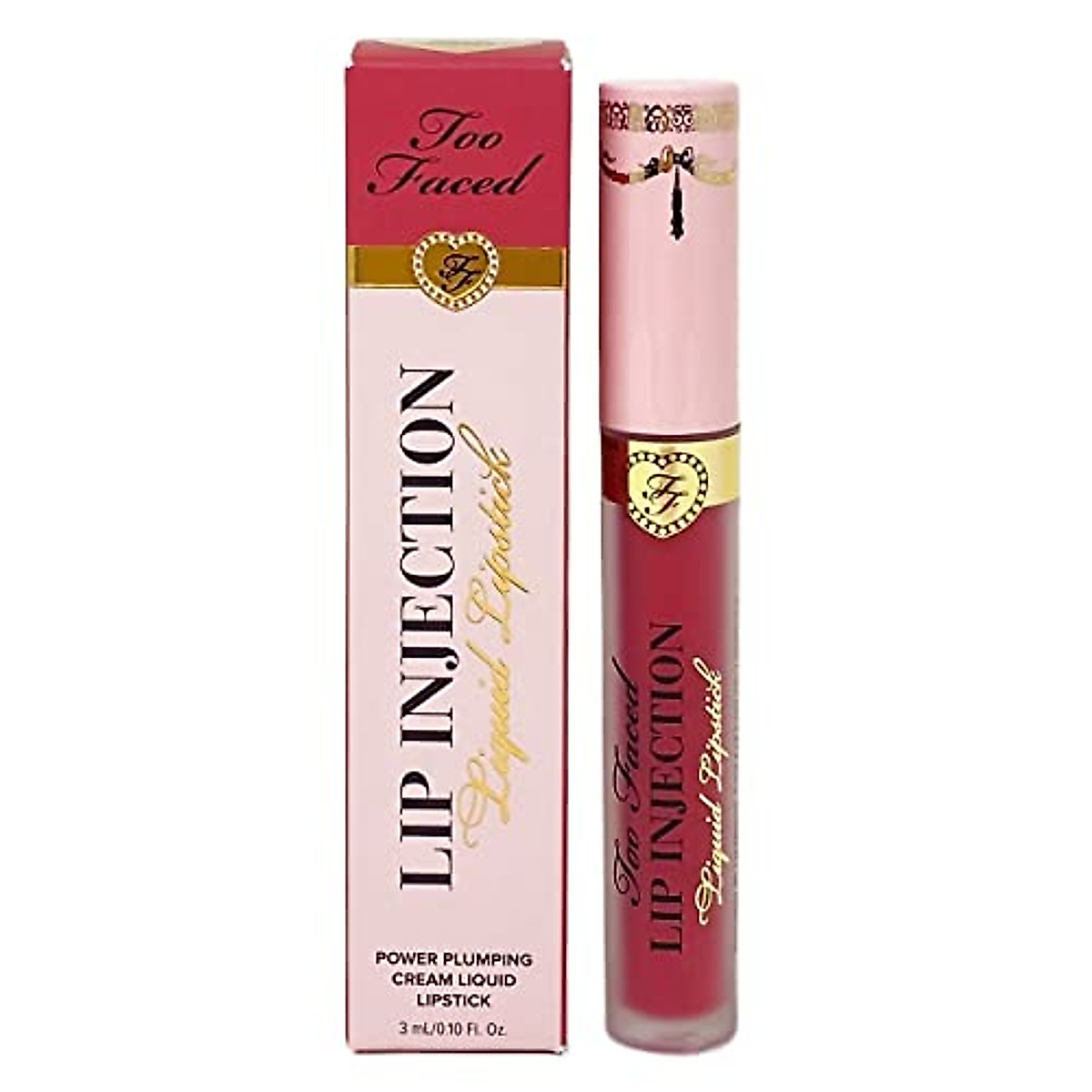 Too Faced Lip Injection Liquid Lipstick Power Plumping Cream Liquid Lipstick - Big Lip Energy - 3 mL / .10 fl oz