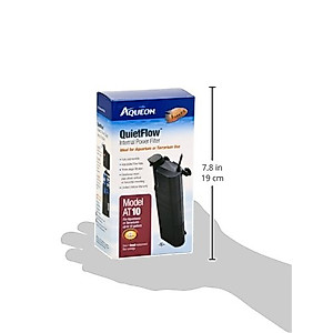 Aqueon Quietflow Internal Power Filter, 10 Gallon,