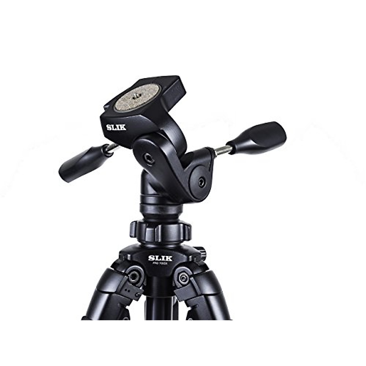 SLIK Pro 700 DX Tripod with 700DX 3-Way, Pan-and-Tilt Head - Titanium