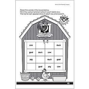 School Zone - My First Codes & Puzzles Workbook - Ages 6 to 8, 1st Grade, 2nd Grade, Activity Pad, Crossword Puzzles, Word Search, Riddles, and More (School Zone Little Busy Book™ Series)