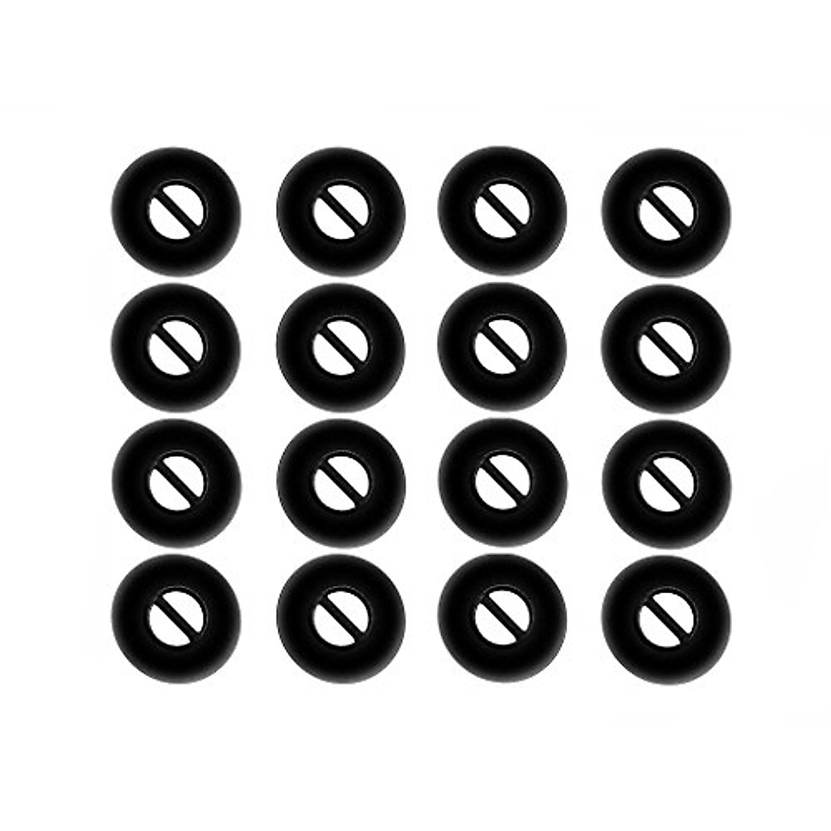 16pcs Large (B-NSEN) Premium Noise Isolation Eartips Adapters Compatible with Sennheiser (M2 IE) Momentum I and G CX 3.00 CX 5.00 CX 7.00BT HD1 HD1 Free, HD1 Wireless in Ear Earphones Headphones