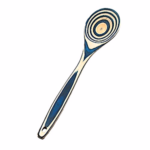 ISLAND BAMBOO Blue Pakka Spoon, 1 EA