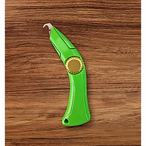 Supreme Leather Introducing KnuckleGuard, the revolutionary roofing knife engineered for ultimate efficiency and safety. Innovative roofing tool – the knuckle-saver roofing knife., grey