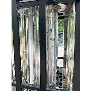 PIC Solar Flame Effect Patio Lantern Bug Zapper, ½ Acre Coverage, 2 Pack