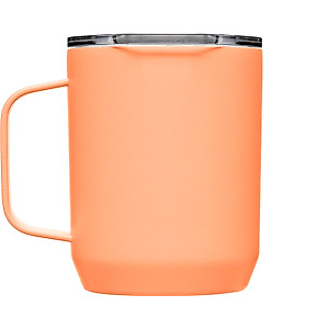 CamelBak Horizon 12oz Camp Mug - Insulated Stainless Steel - Tri-Mode Lid - Desert Sunrise