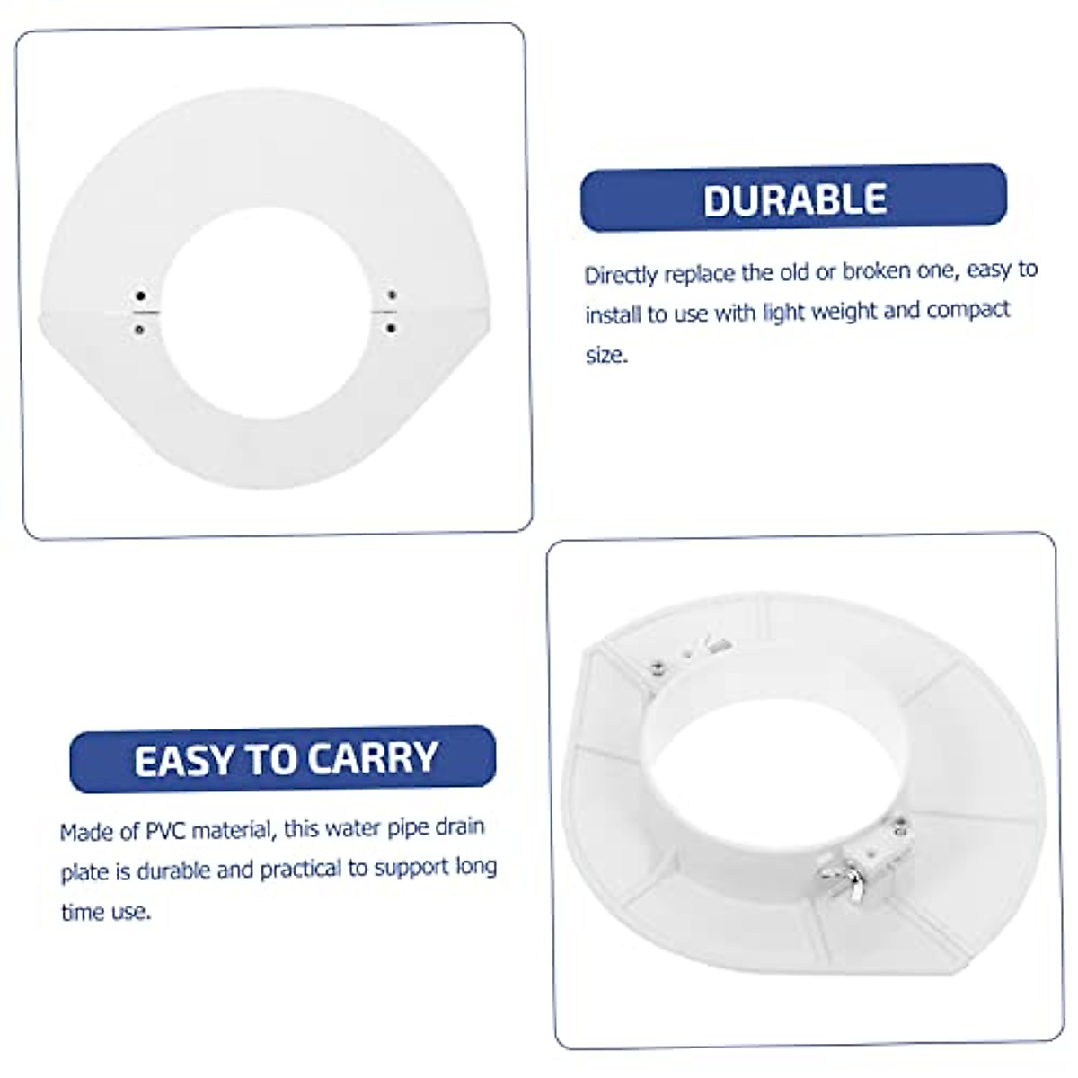 DOITOOL 12 pcs drain filter roof downspout strainer gutter balloon guard stainless filter strainer gutter downspout guard anti-blocking Screen Shield net safety mask Stainless steel