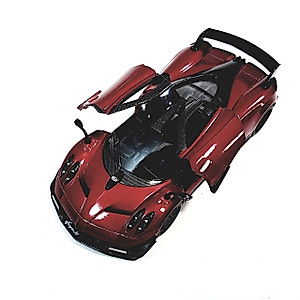 KiNSMART 2016 Pagani Huayra BC Red 5" 1:38 Scale Die Cast Metal Model Toy Car w/Pullback Action