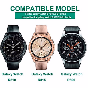 Charger for Samsung Galaxy Watch 1 42mm/46mm, Replacement Charging Dock Cradle for Galaxy Watch SM-R800/R810/R815 Smart Watch (Black)