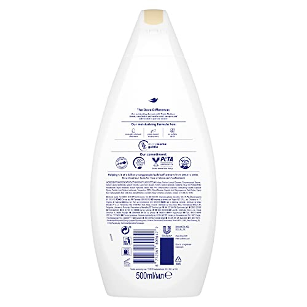 Dove Purely Pampering with Shea Butter and Warm Vanilla Body Wash 500 ML