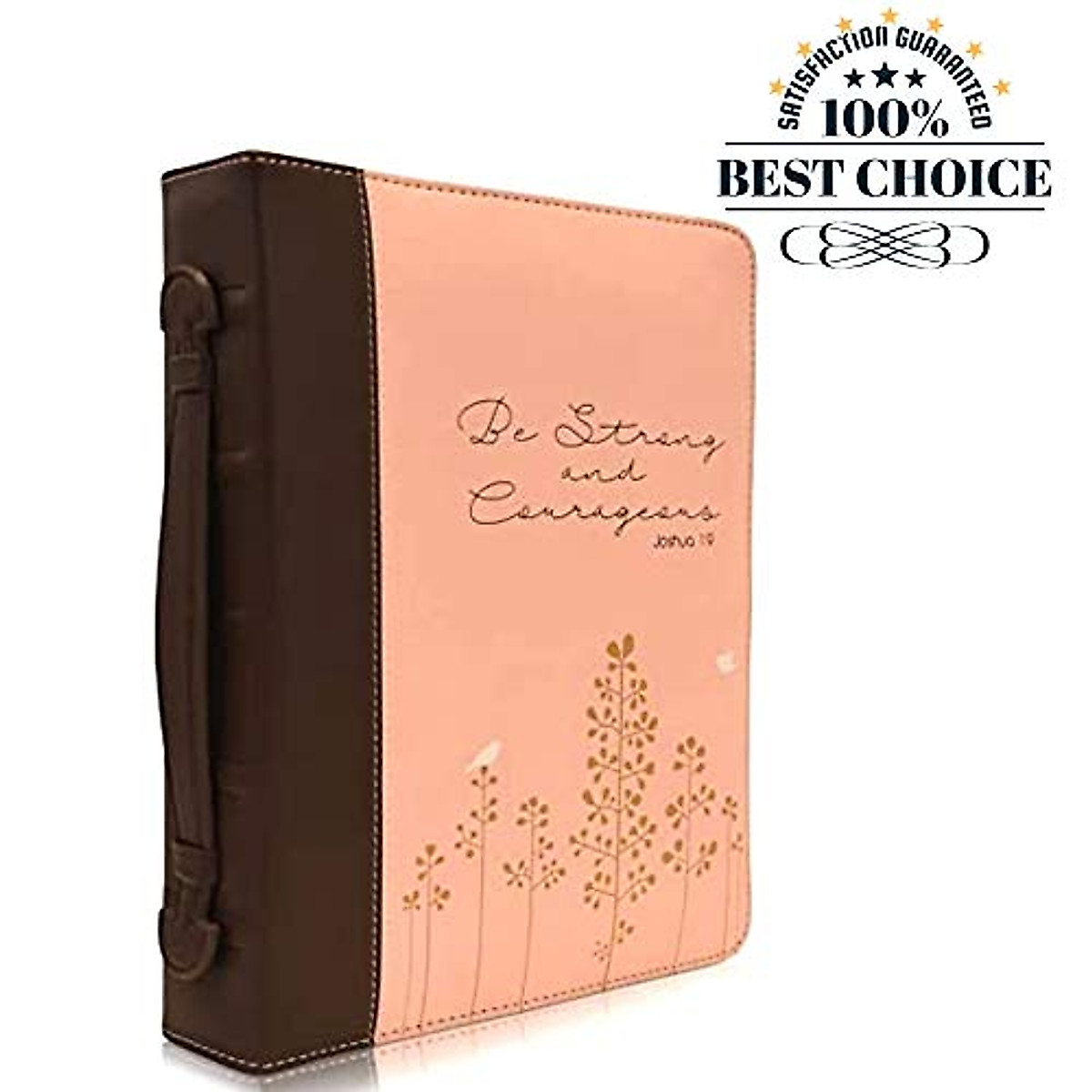 Women's Bible Cover,"Be Strong and Courageous- Joshua 1:9"