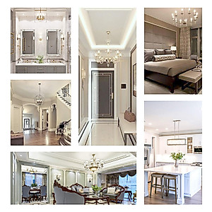 AIELIT T8/T6/T25 E12 LED Light Bulbs 40-Watt Equivalent, Natural White 4000K, Clear Glass, Tubular 4W Dimmable LED Filament Bulb for Home, Restaurant, 4-Pack