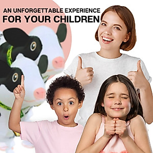 3PCS Cow Balloons Cow Party Favors Mylar Cow Balloon Birthday Decorations Cow Walking Balloons Farm Party Balloons Black White Balloons Walking Animal Balloons Western Party