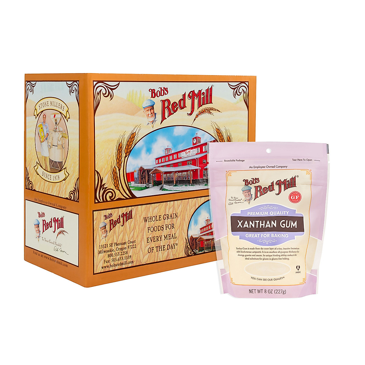 Bob's Red Mill Gluten Free Xanthan Gum, 8-ounce (Pack of 5)