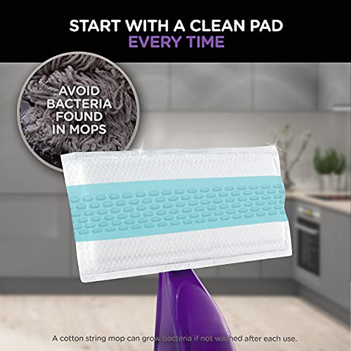 Swiffer WetJet Multi-Purpose Floor Cleaner Solution Refill, Vinyl, Tile & Laminate Floor Mopping and Cleaning, 1.25 Liter (2 Pack)