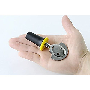 A di Alessi Anna Stop 2 Bottle Stopper, Black -