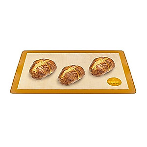 Mrs. Anderson’s Baking Non-Stick Silicone Half-Size Baking Mat, 11.625-Inch x 16.5-Inch, Set of 2