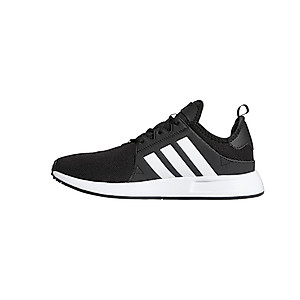 adidas Originals X_PLR Sneaker, Black/White/Black, 5 US Unisex Big Kid