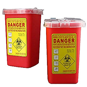 Storage Container Tattoo Sharp Needles Handles Accessories Storage Container Collector Waste Box