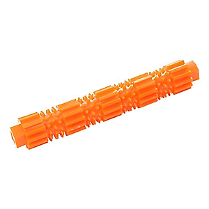 ulafbwur Dog Toys for Aggressive Chewers, Tooth Cleaning Dog Toy, Dog Toy Treat Dispensing, Pet Chew Toy, Bite-Resistant Dental Care Interactive Teeth Cleaning Toy, Pet Supplies Orange L