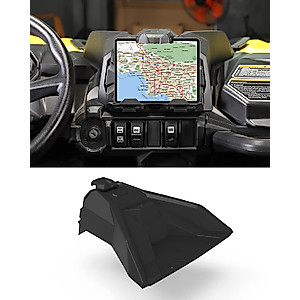 A & UTV PRO Trail Electronic Tablet Device Holder, GPS Tablet and Phone Holder Mount Storage Box for Can am Commander/Commander MAX/Maverick Sport/Trail/Sport MAX,Replace OEM #715005212