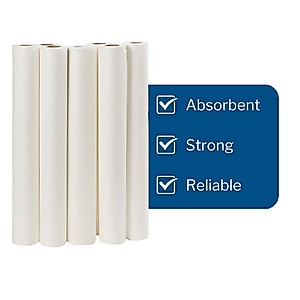 McKesson Exam Table Paper, Smooth, White, 21 in x 225 ft, 12 Count