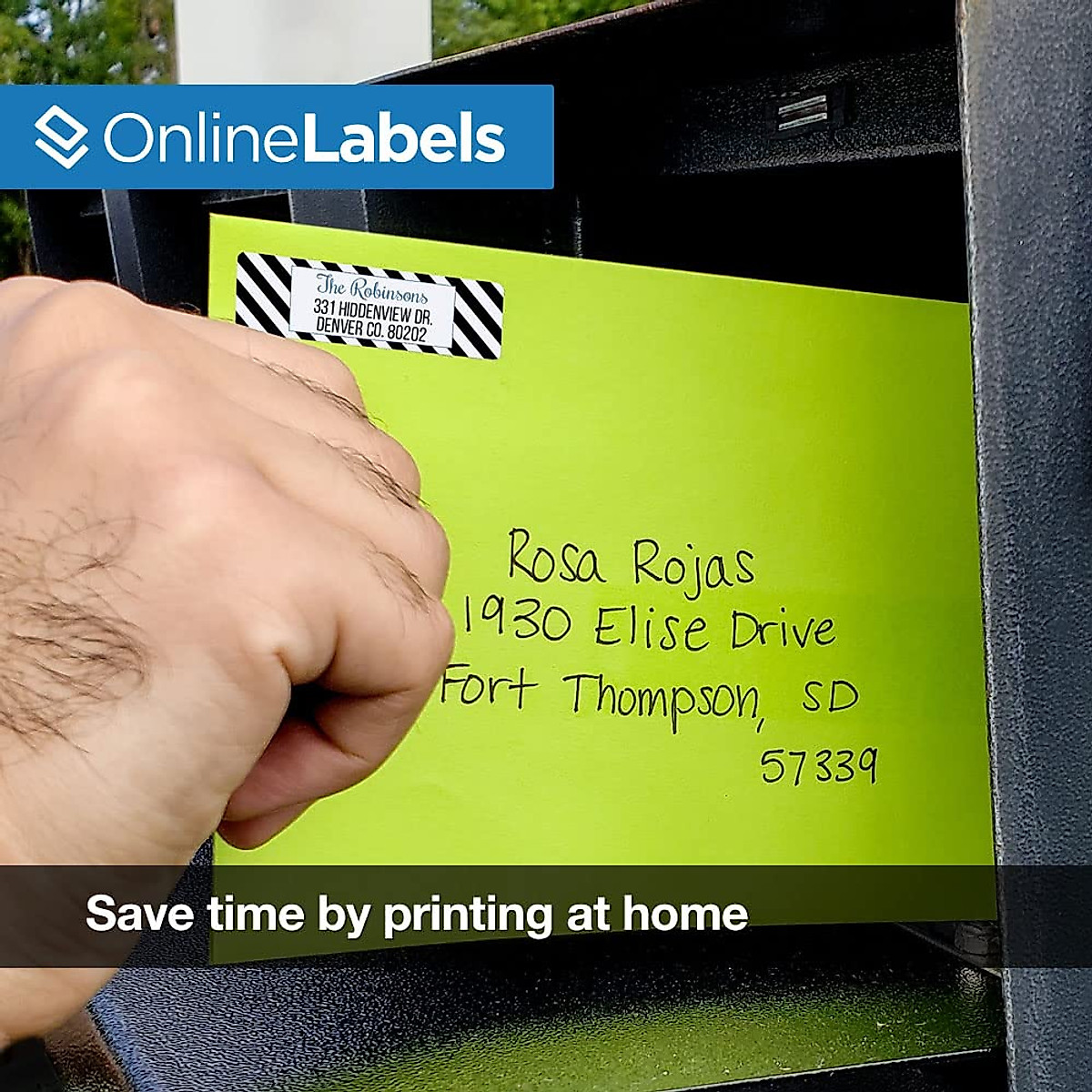 Address Labels - 1.75 x 0.5 - Pack of 8,000 Labels, 100 Sheets - Inkjet/Laser Printer - Online Labels