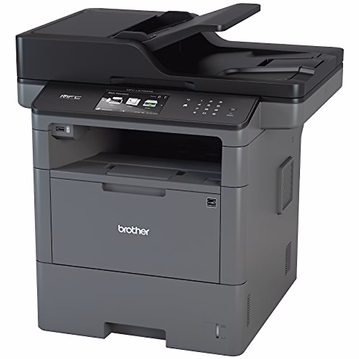 Brother Monochrome Laser Printer, Multifunction Printer, All-in-One Printer, MFC-L6700DW, Advanced Duplex, Wireless Networking Capacity, 70-Page ADF Capacity, Amazon Dash Replenishment Ready
