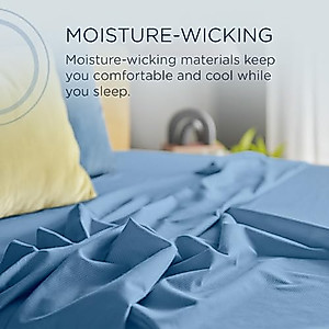 TEMPUR ProAir Sheet Set Blue Azure - TwinXL