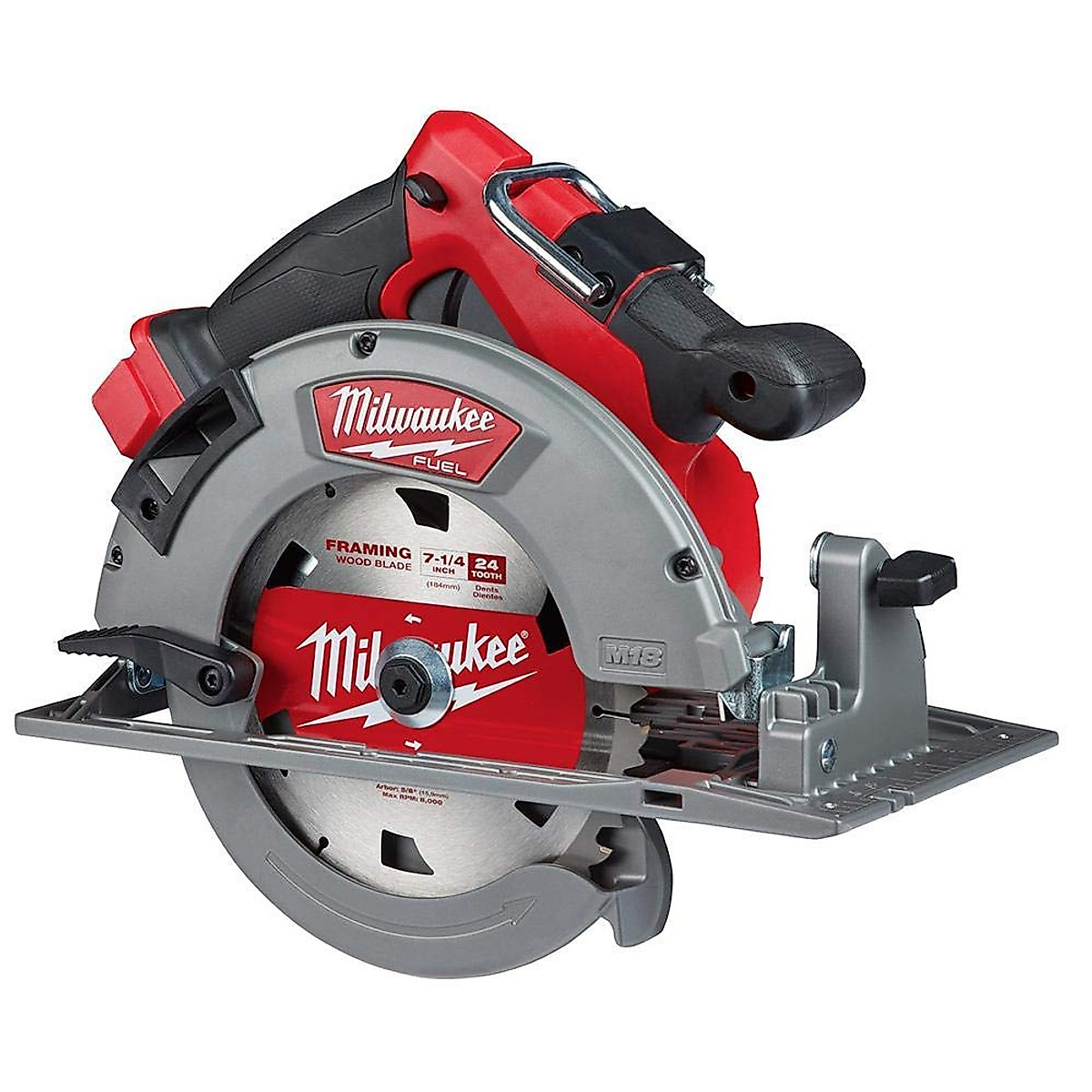 Milwaukee 2732-20 M18 Fuel 18 Volt Lithium-Ion 15 Amp 7-1/4 Inch Cordless Circular Saw (Tool Only) (Non-Retail Packaging)