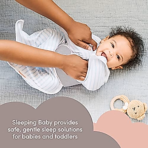 SleepingBaby Snuggle Strap, Polyester, Spandex, a Zipadee-Zip Accessory for Wearable Blanket - Grey One Size