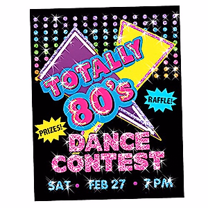 ArtSkills Puffy Neon Jumbo Rainbow Glitter Glue Pens, 5 Colors, 5 Count