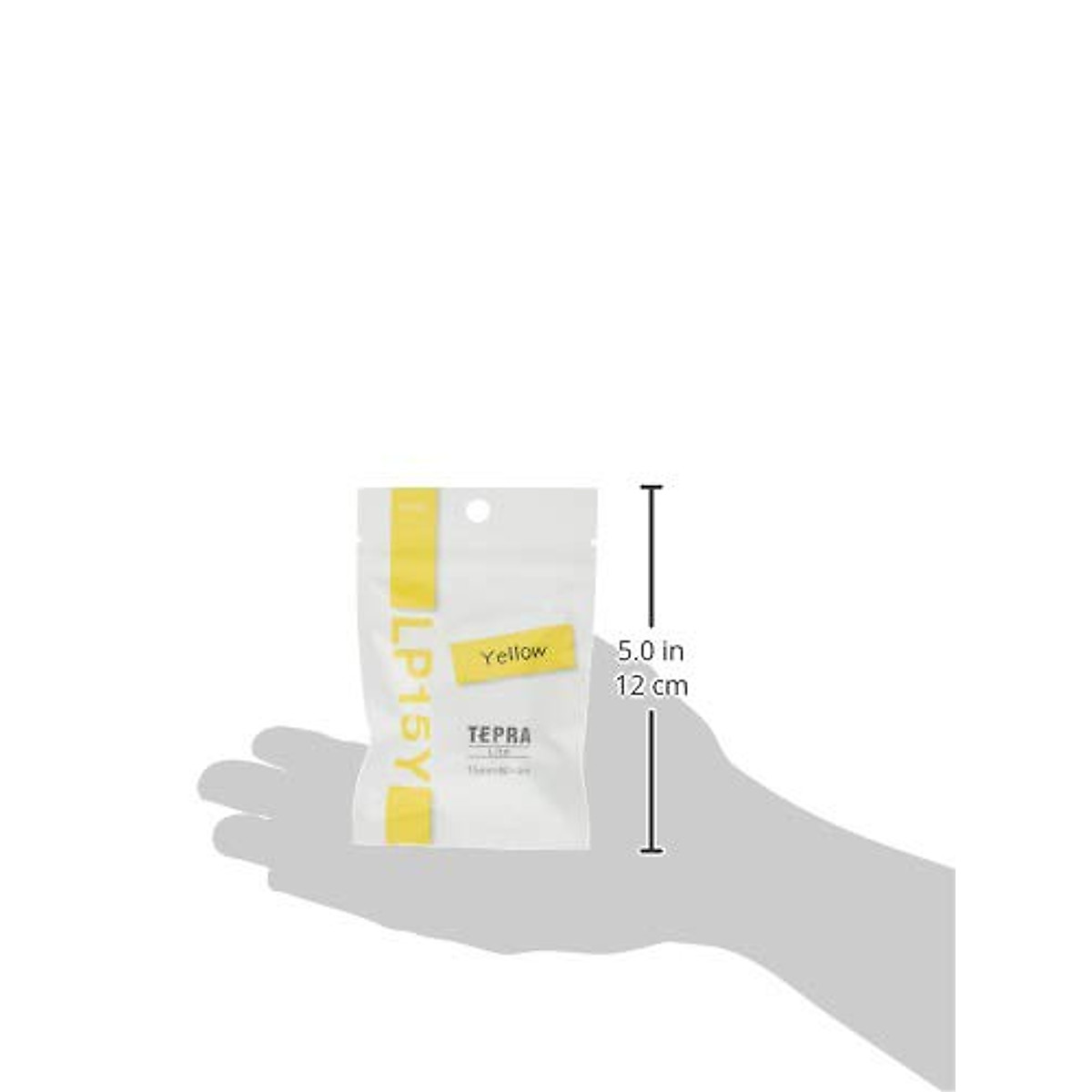 キングジム(Kingjim) King Jim Tepra LP15Y Lite Tape, Yellow