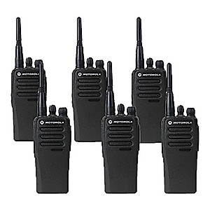 6 CP200D-G6-D HIGH PKG UHF Digital/Analog MotoTRBO Two-Way Radios (AAH01QDC9JA2) by Motorola-Solutions - Intended for Business Use